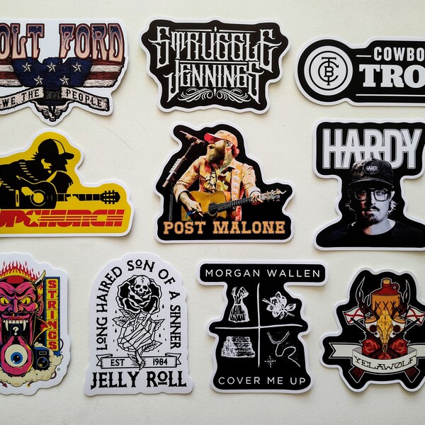 Country Music Decal - Etsy