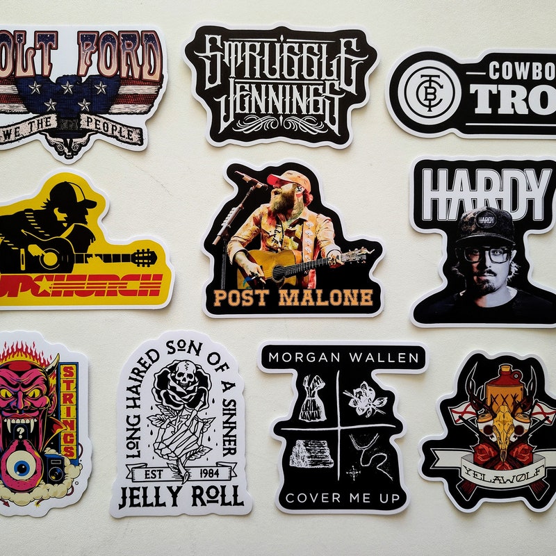 Country Music Decal - Etsy