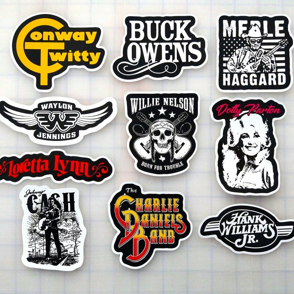 Country Stickers - Etsy
