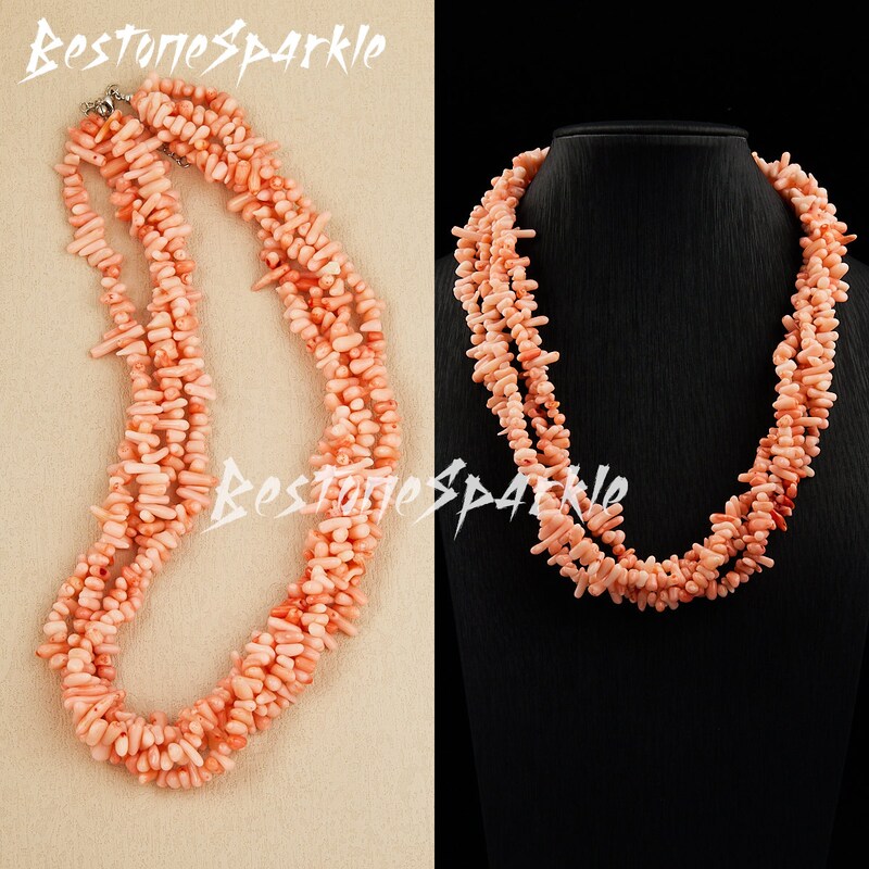 Pink Coral Jewelry - Etsy