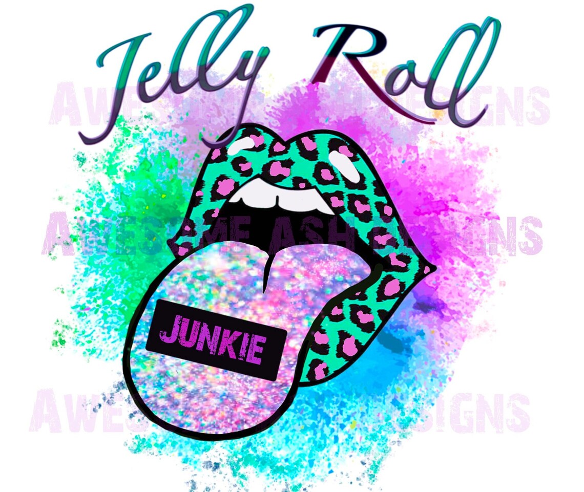 Jelly Roll Junkie Png - Etsy