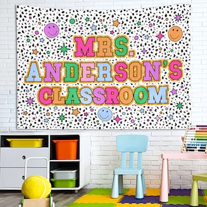Groovy Classroom Decor, Welcome Back to School, Classroom Banner ...