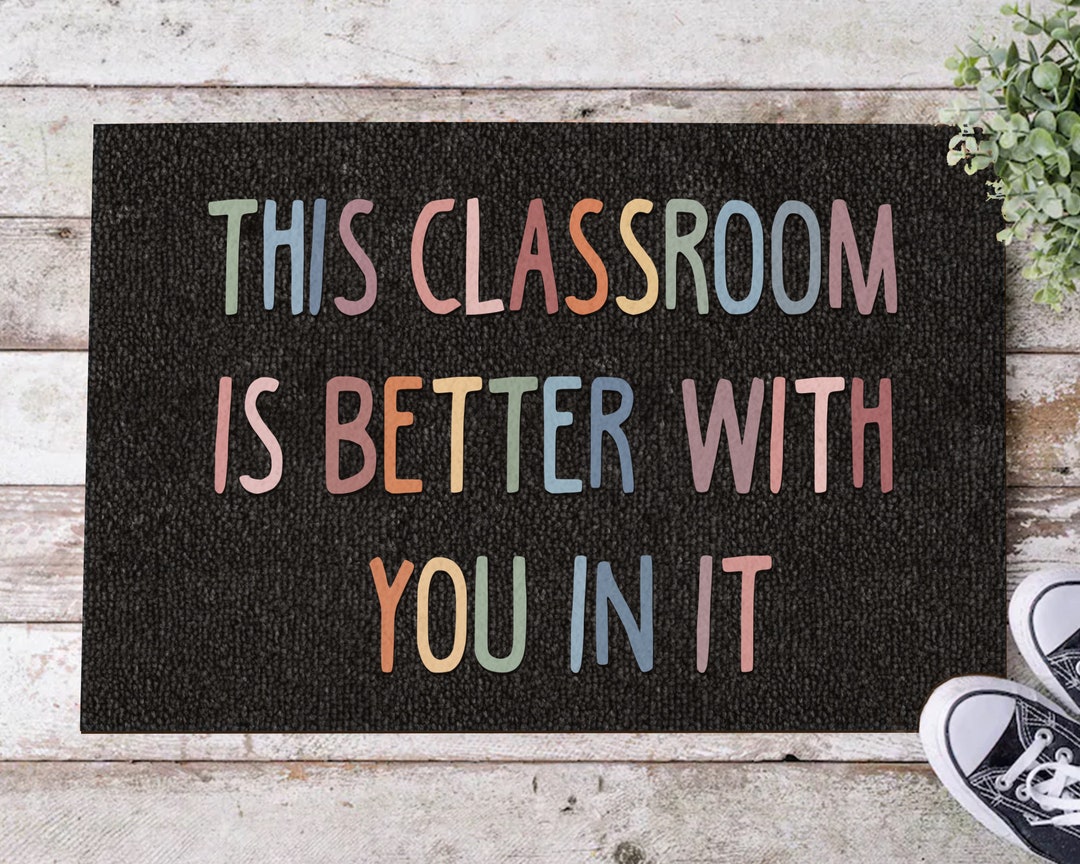 Classroom Decor, Welcome to Class, Boho Teacher Gift, This Classroom is ...