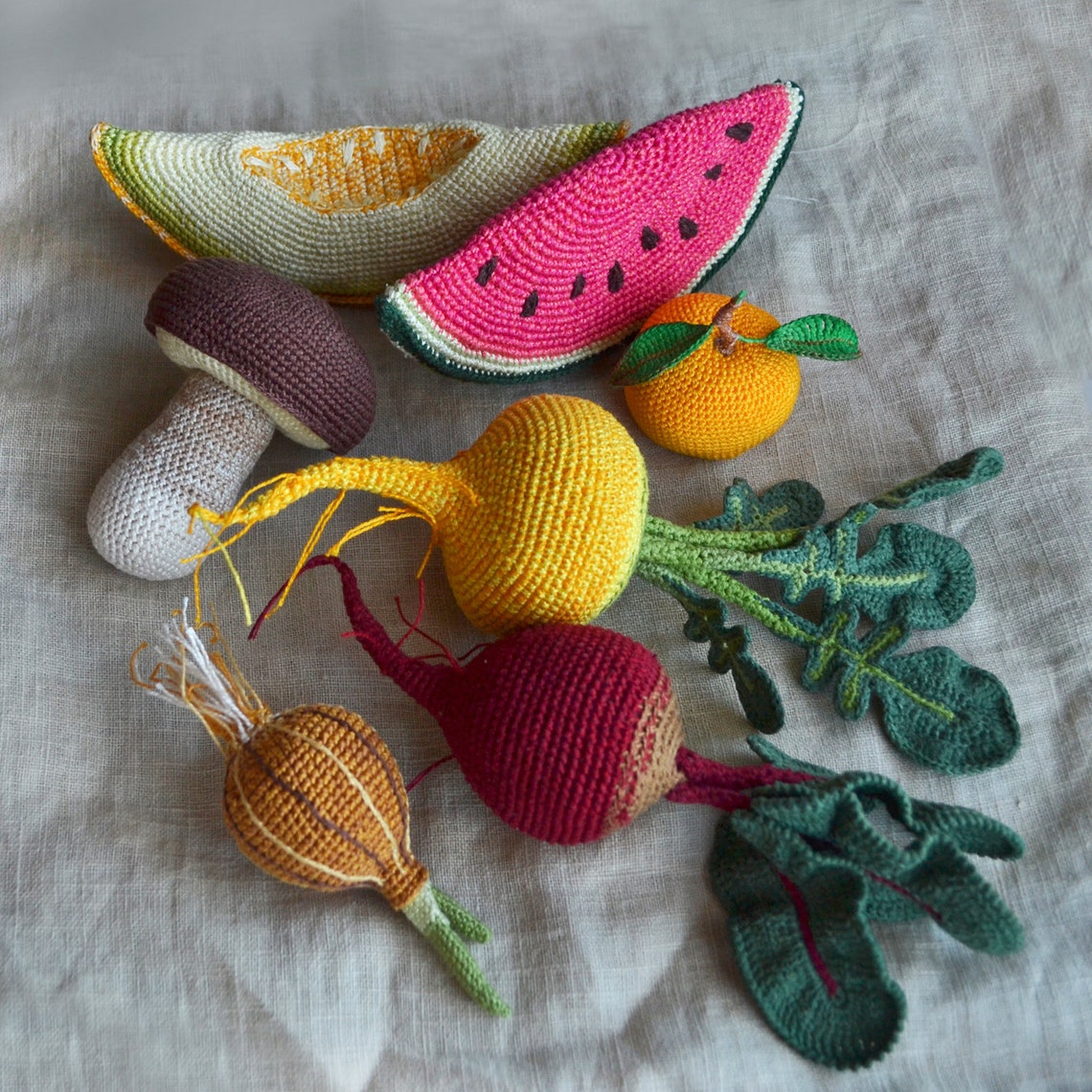 BEETROOT, TURNIP Crochet Patterns Food Crochet Pattern Amigurumi Food ...