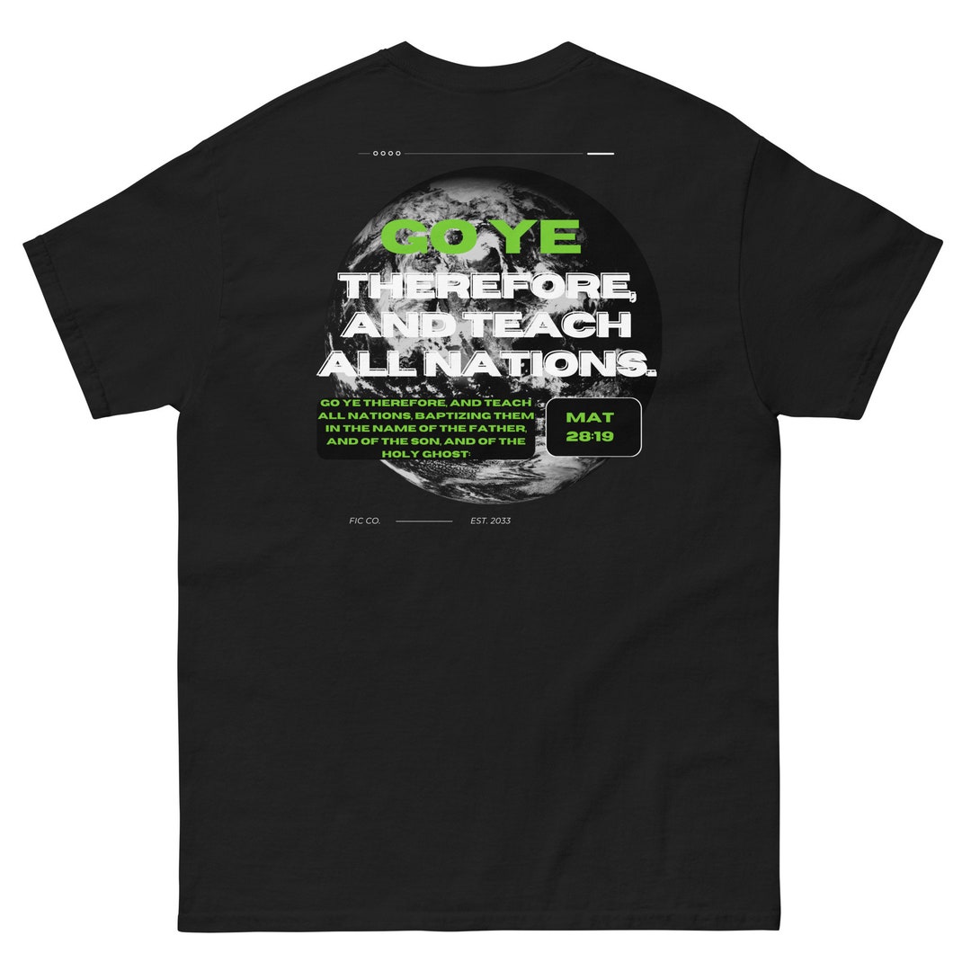 Go Ye Therefore Tee - Etsy