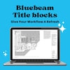 Bluebeam REVU Drawing Title Block Template Bundle | Metric + Imperial ...