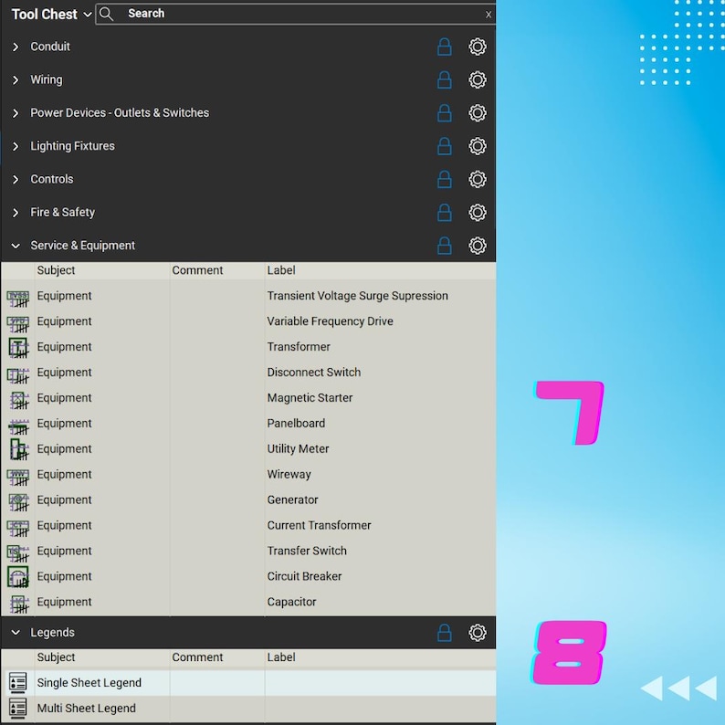 Bluebeam Toolset - Electrical Takeoffs and Estimating - Etsy