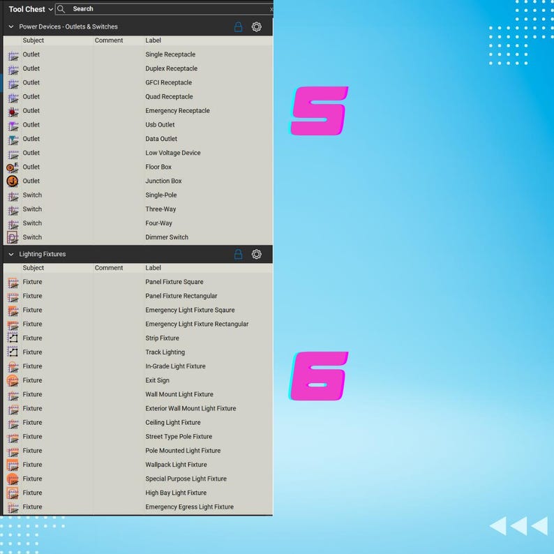Bluebeam Toolset - Electrical Takeoffs and Estimating - Etsy