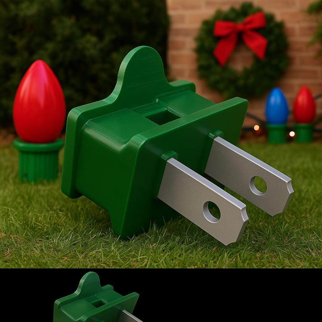 Extra Large Christmas Plug Perfect for the Home Depot Jumbo Bulb Setup ...