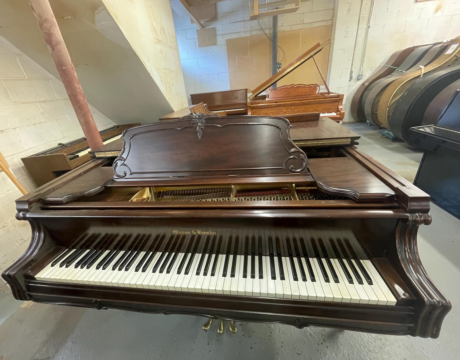 Rare Mason & Hamlin Fancy Louis XV Baby Grand Piano Mahogany - Etsy