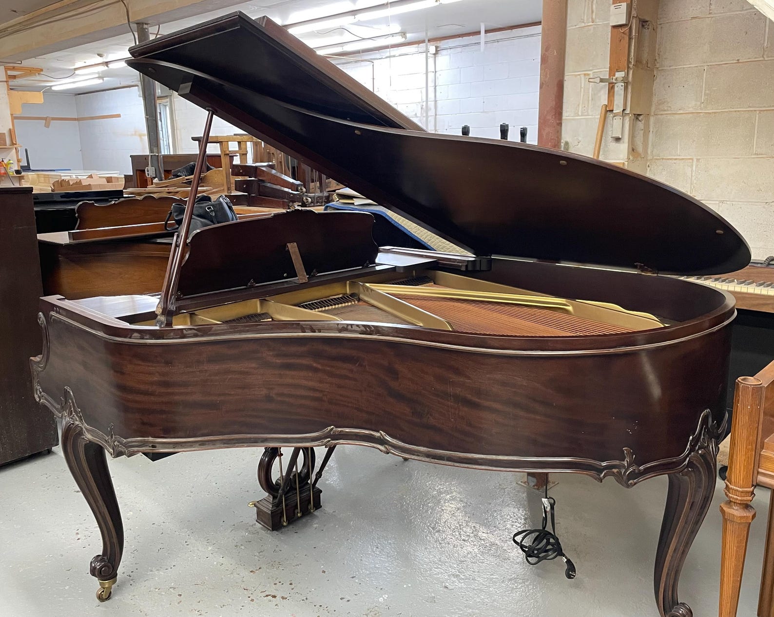 Rare Mason & Hamlin Fancy Louis XV Baby Grand Piano Mahogany - Etsy