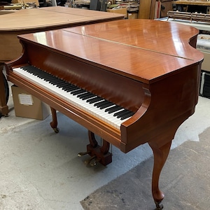 Beautiful Baldwin Baby Grand Piano Walnut Art Case Curved Legs - Etsy