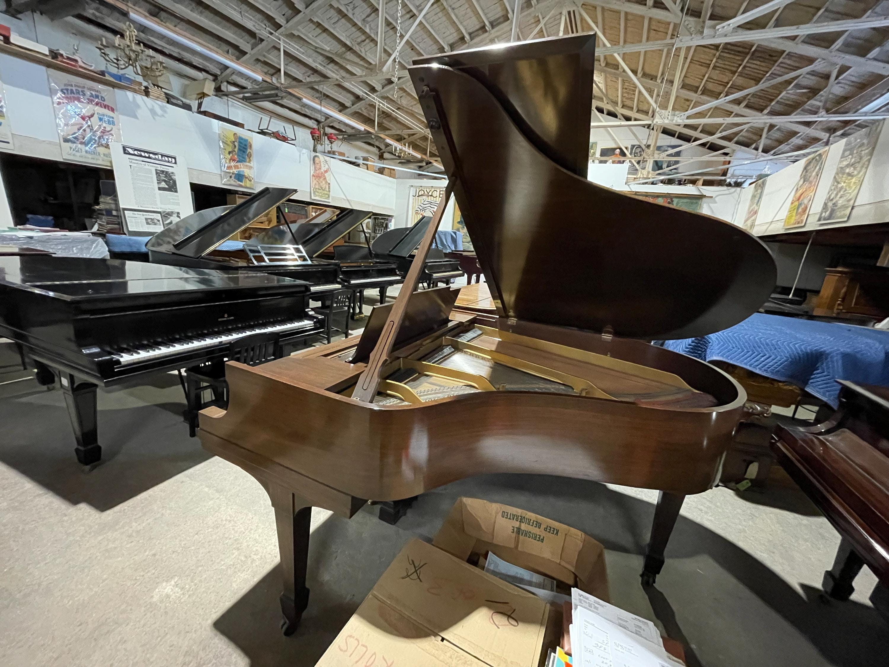 Steinway M Baby Grand Piano Walnut Original Keys!! - Etsy