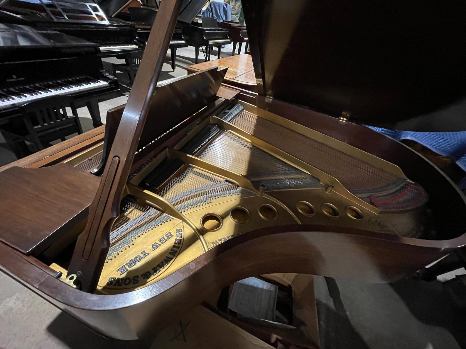 Steinway M Baby Grand Piano Walnut Original Keys! - Reduced Price!! - Etsy