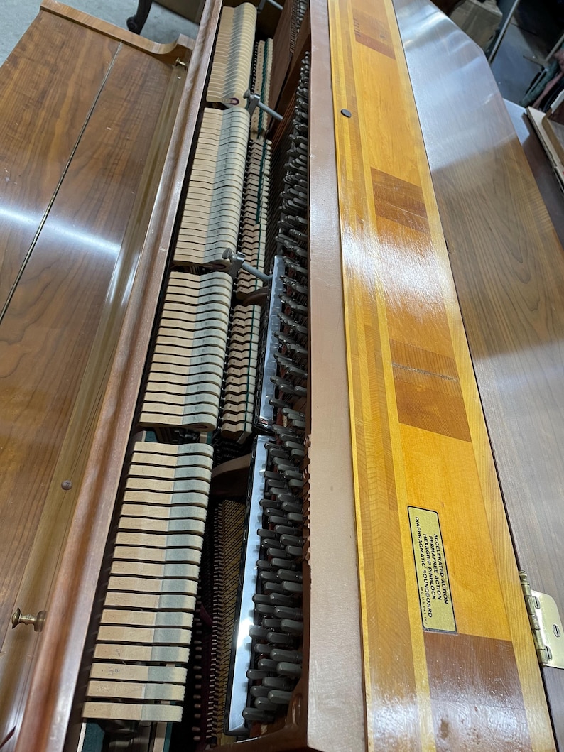 Steinway Professional Studio Upright Piano Gorgeous Walnut Grain - Etsy