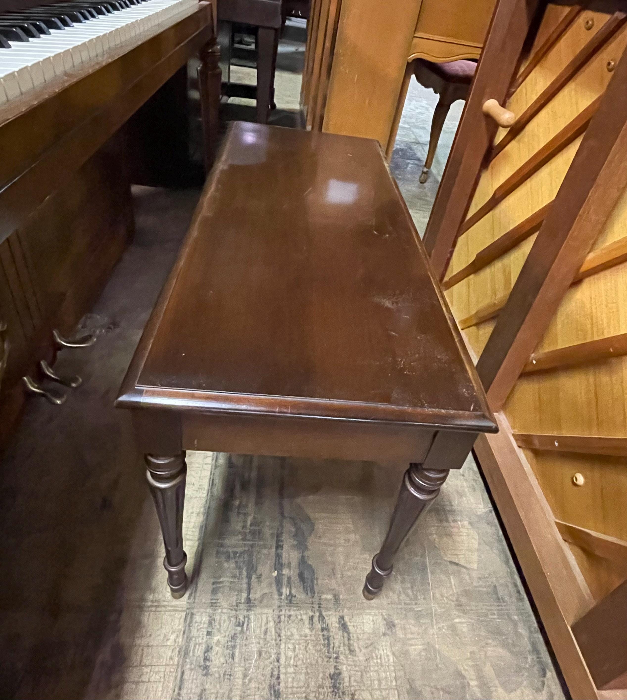 Yamaha Console Upright Piano Walnut Fluted Legs - Reduced Price - Etsy
