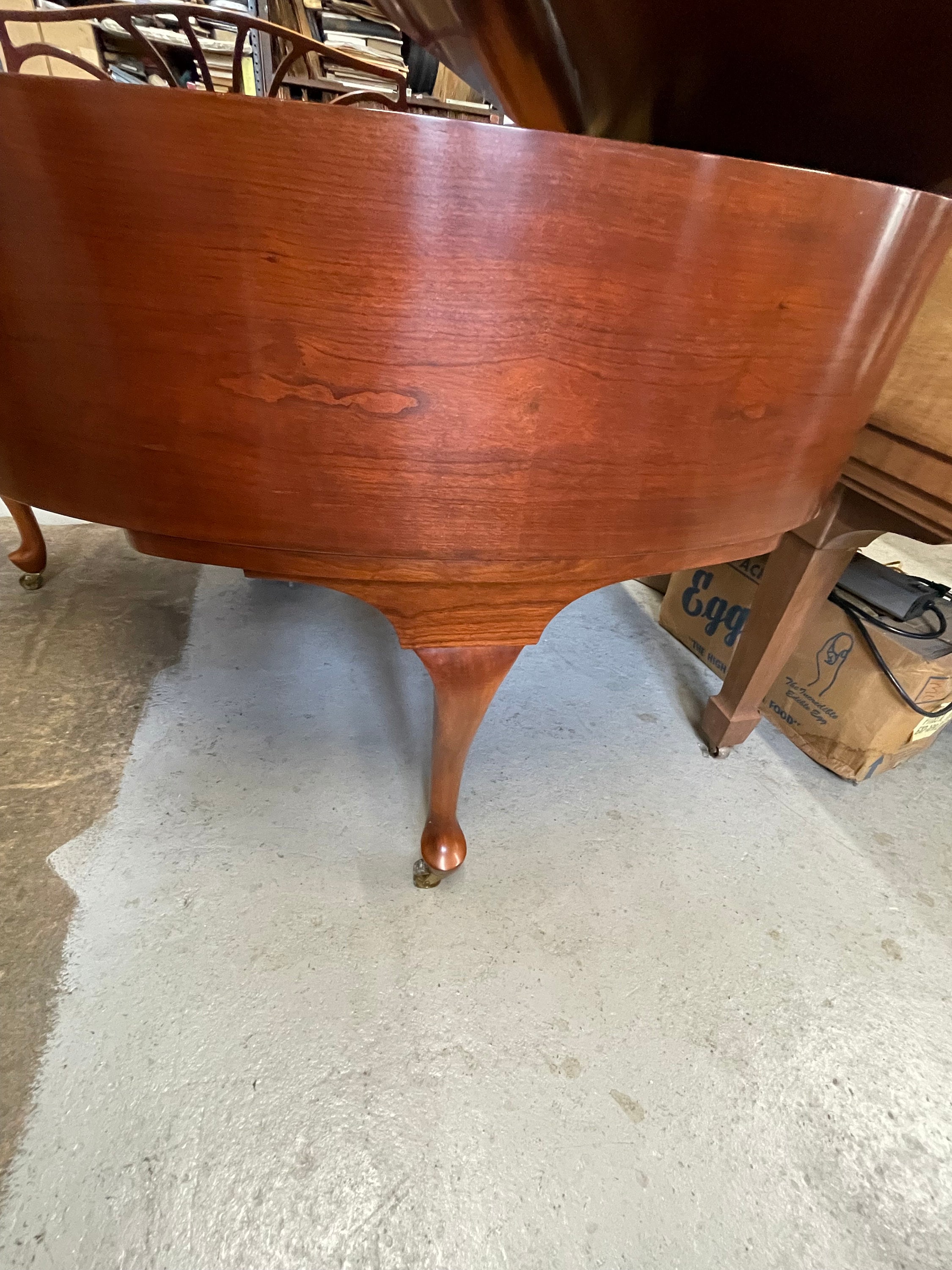 Beautiful Baldwin Baby Grand Piano Walnut Art Case Curved Legs - Etsy