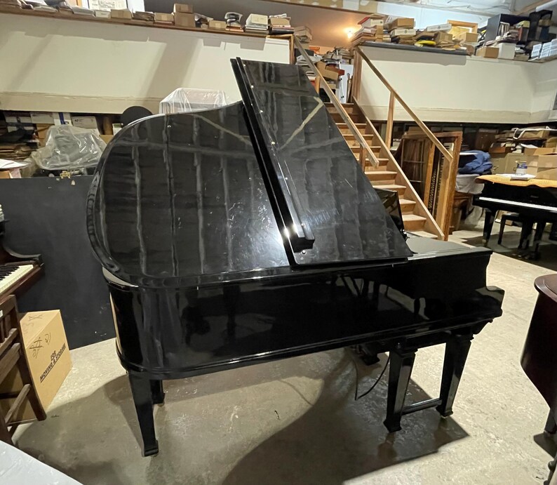 Knabe Baby Grand Piano Model A Ampico High Polished Ebony - Etsy