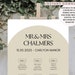 Arch Seating Chart Template, Wedding Guests Find Your Seat, Luxury ...