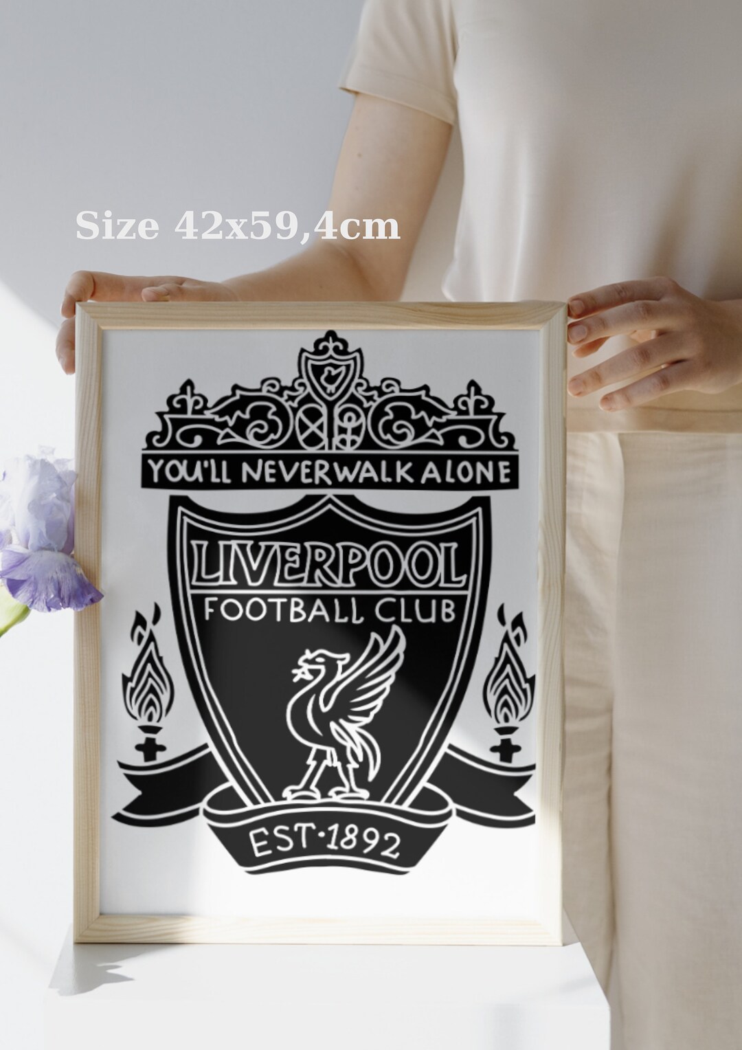 Liverpool FC Wall Art, Liverpool Fc Printable Wall Art, Digital ...