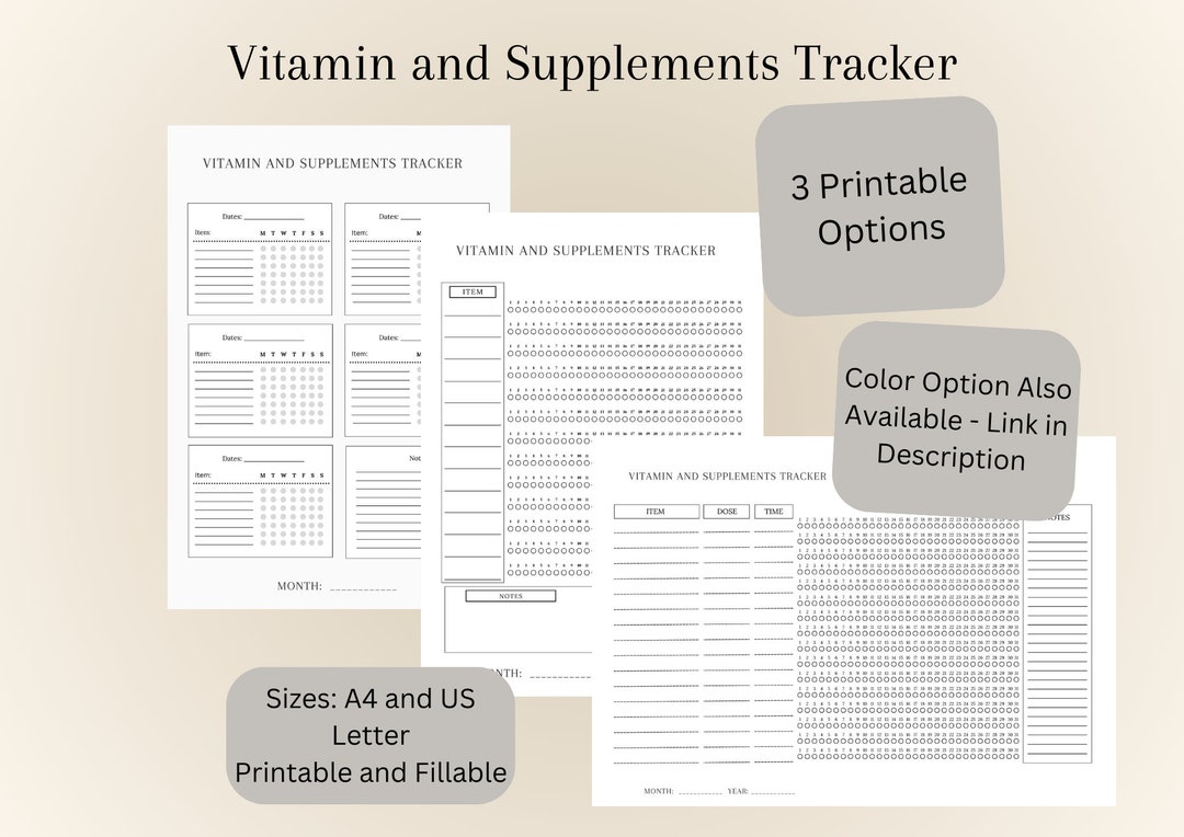 Vitamin and Supplement Tracker, Vitamin Intake Reminder, Athlete ...