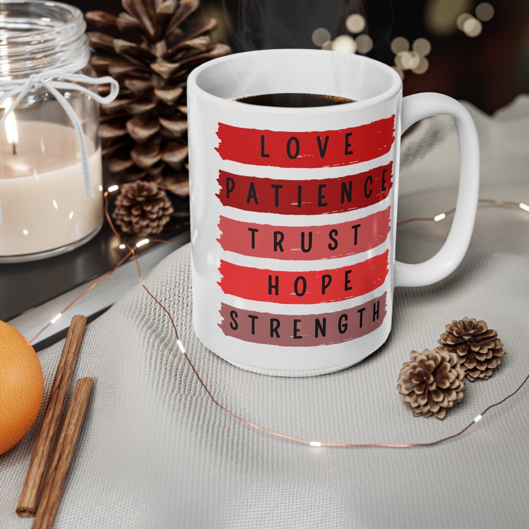 Positivity Mug Gift for Loved Ones Morning Coffee Mug Prayer Mug Bible ...