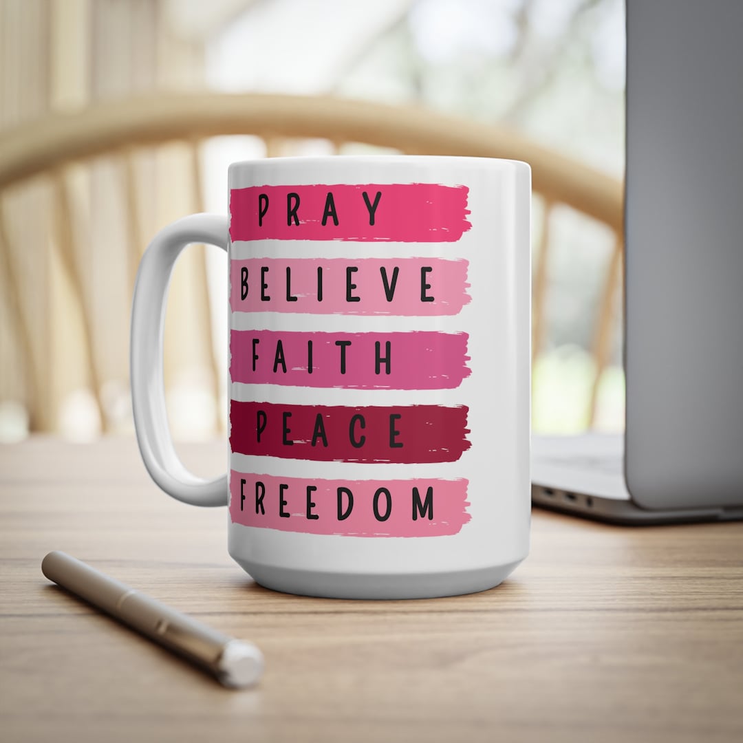 Mug of Motivation Inspirational Quote Mug Christian Mug Faith Mug ...