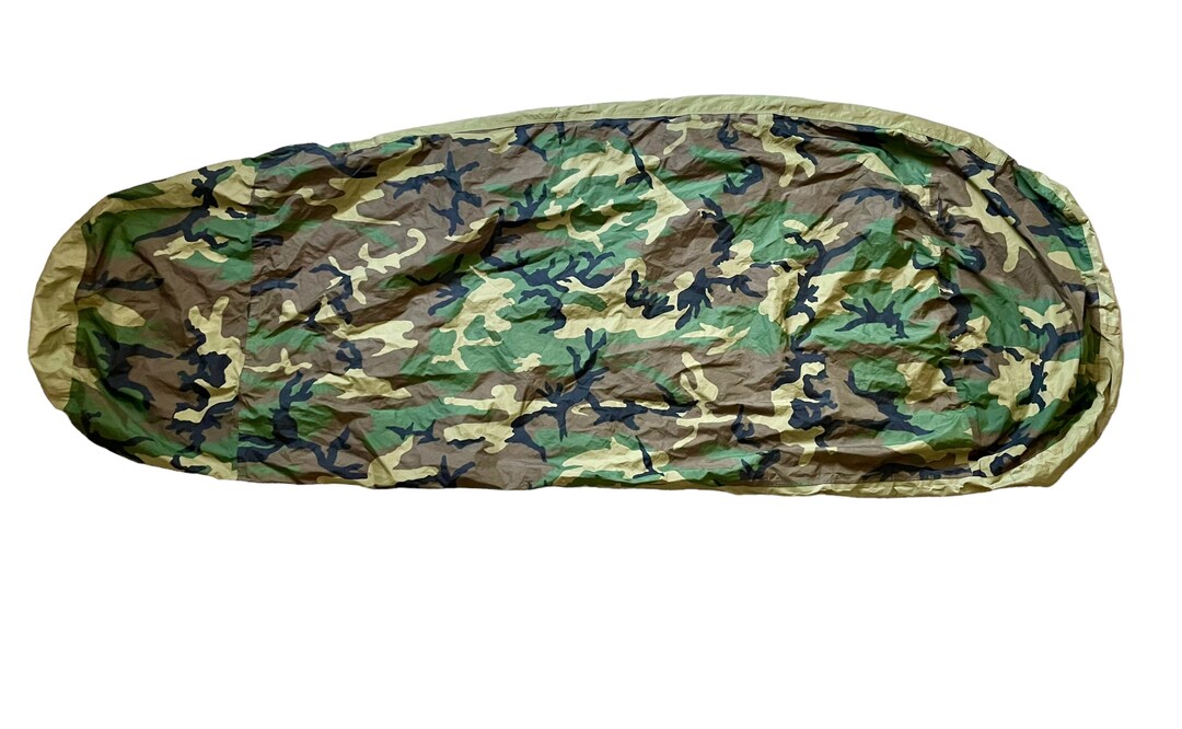 US Army GI Woodland Goretex Bivy Cover for Sleep System Excellent ...