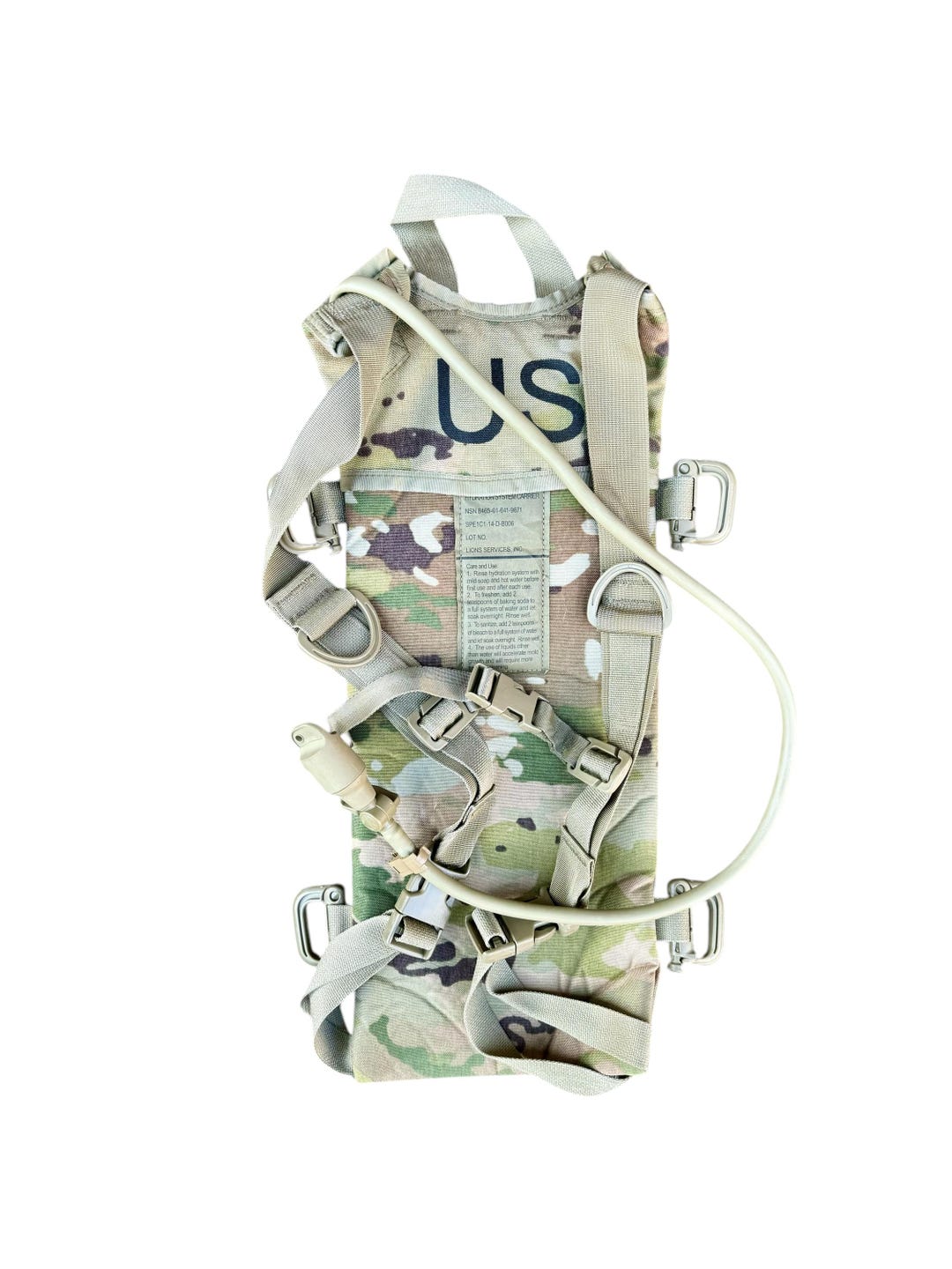 NEW USGI OCP Scorpion Camouflage Hydration System Carrier W/ Bladder ...
