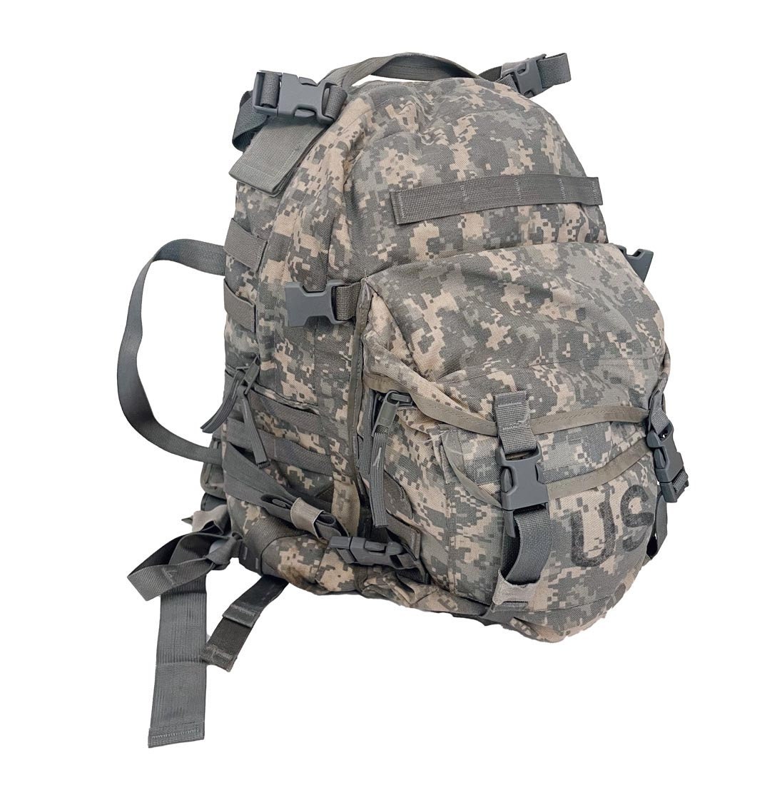 USGI Military ACU Molle II 3 Day Assault Pack Backpack W/ Stiffener ...