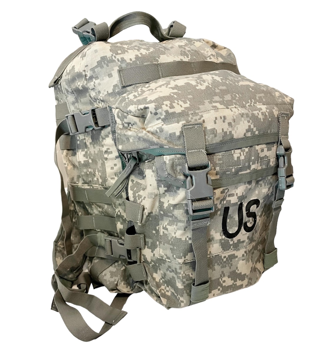 USGI Military ACU Molle II 3 Day Assault Pack Backpack - 3-day Mission ...