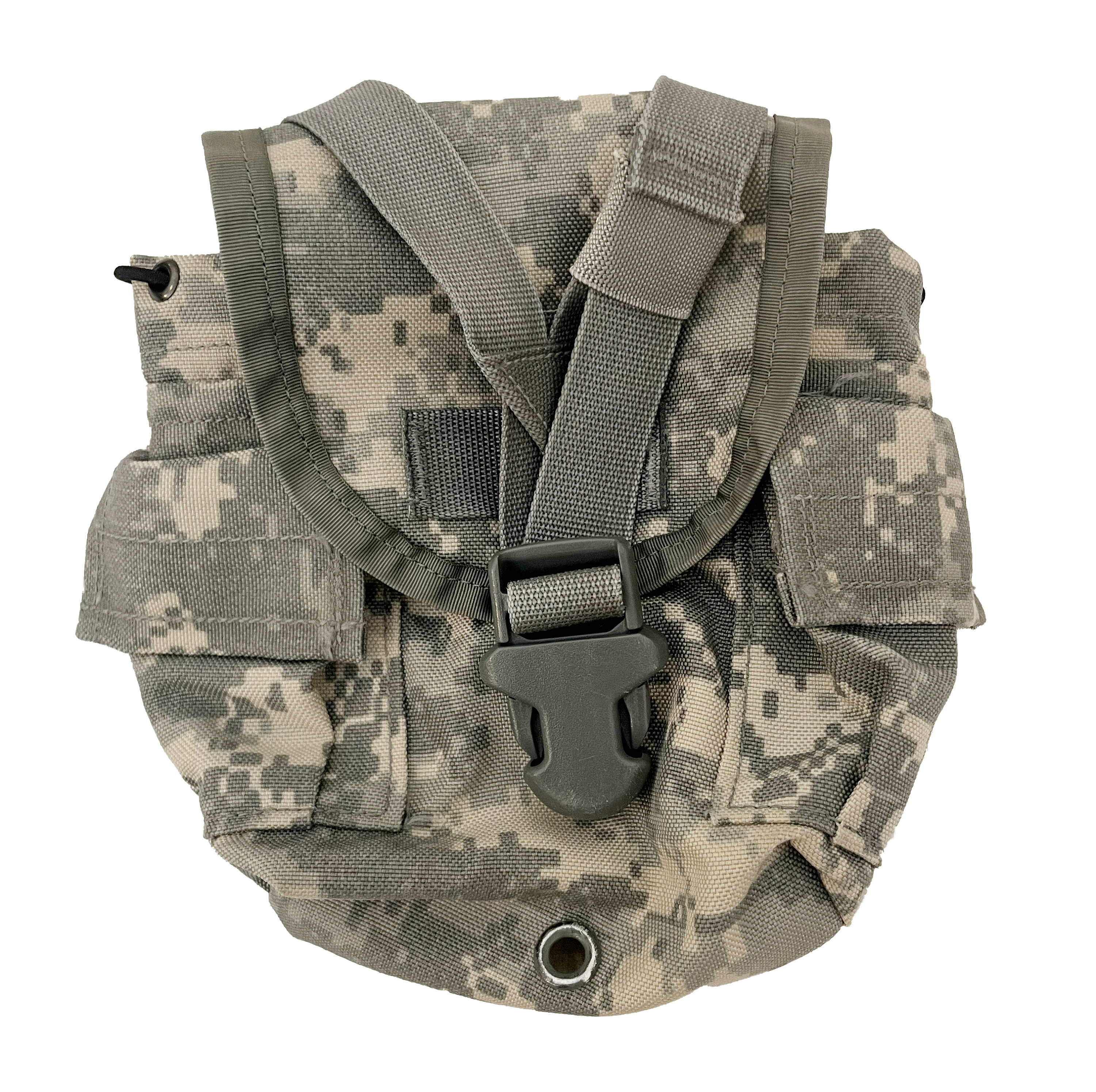 Molle II US Army Fighting Load Carrier FLC Tactical Vest W/ 9 Pouches ...
