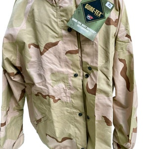 Gore-tex Best Defense DCU / Desert Night Camo Reversible Jacket Parka ...