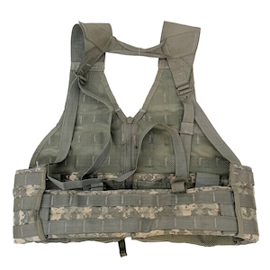 Molle II US Army Fighting Load Carrier FLC Tactical Vest W/ 9 Pouches ...