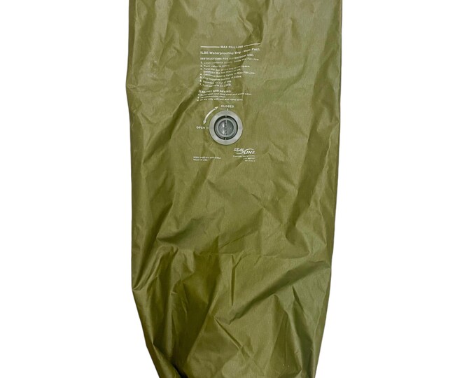 USGI Military Waterproof Wet Weather Clothing Bag Dry Gear VG Condition ...