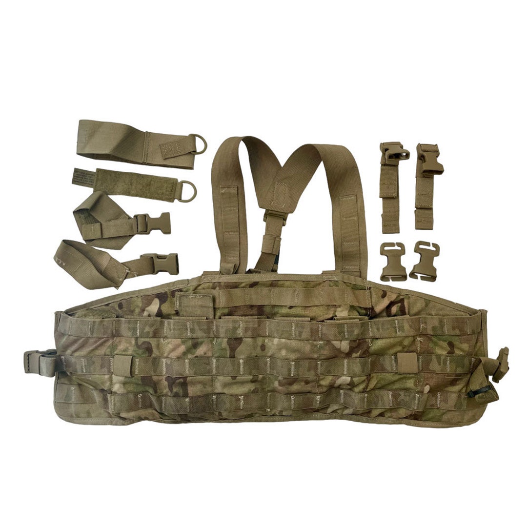USGI Army Tactical Assault Panel TAP Chest Rig OCP Multicam Complete W ...