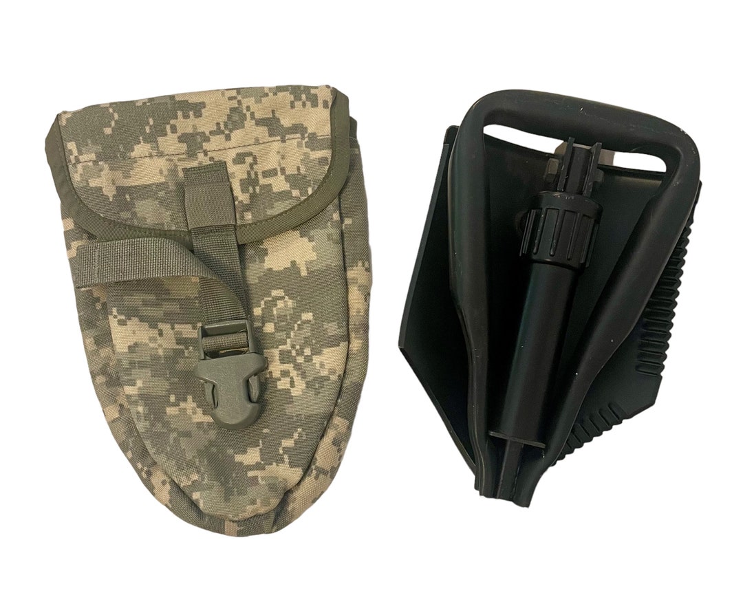 USGI Military E-tool Entrenching Intrenching Tool Shovel W/ ACU-UCP ...