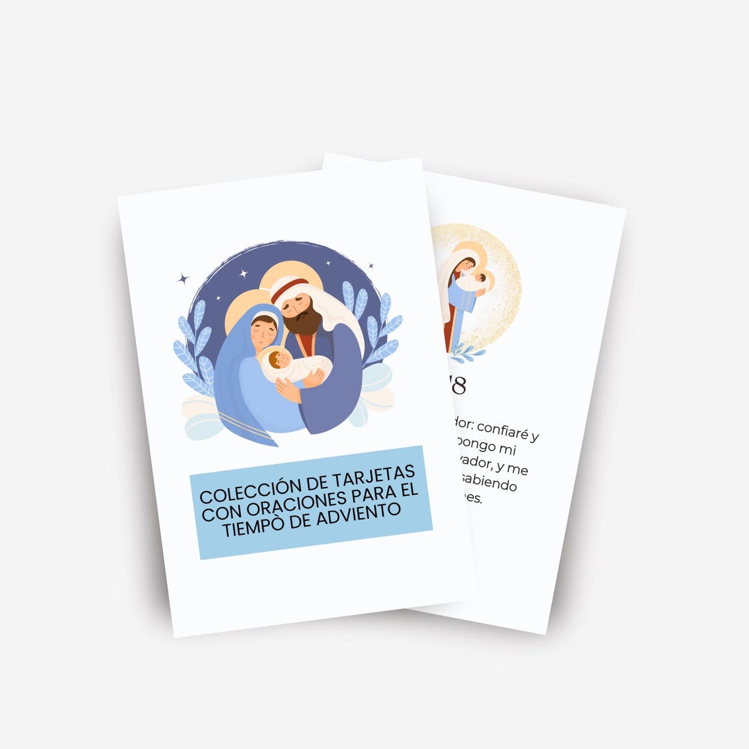 Catholic Advent Prayer Cards, Advent Prayer Cards, Catholic Advent ...