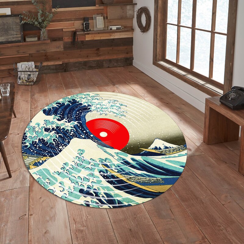 Japanese Design Area Rugs - Etsy