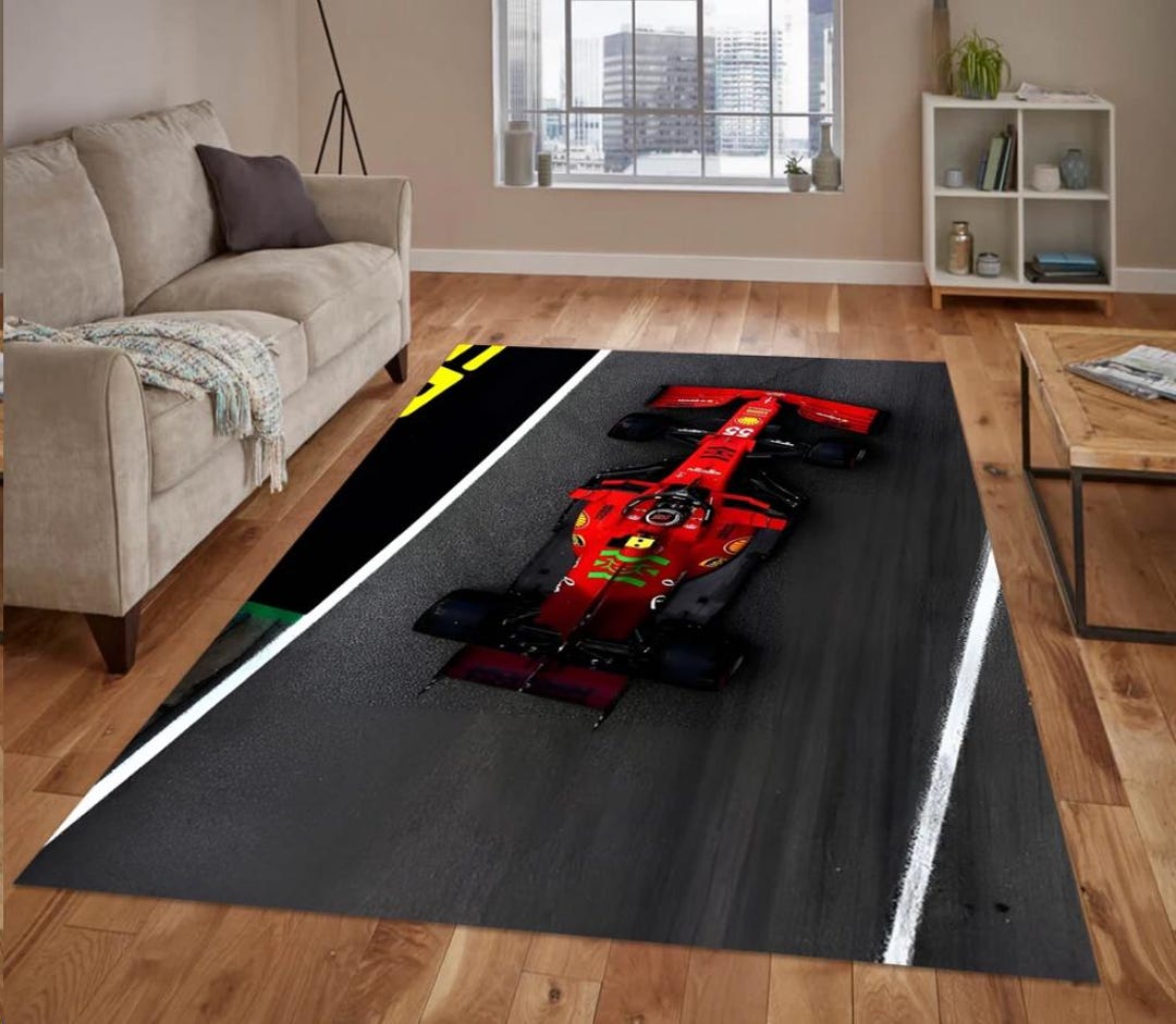 Custom Rug,racing Rug,formula1 Cars,race Car,super Car Rug,livingroom ...