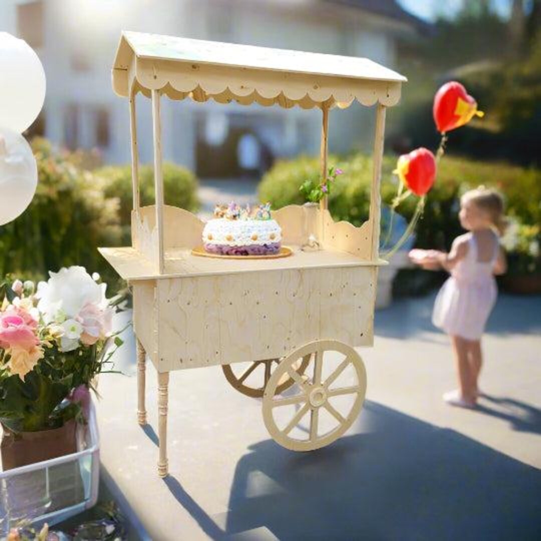 Sweet Candy Cart for Events and Weeding and Birthday - Etsy