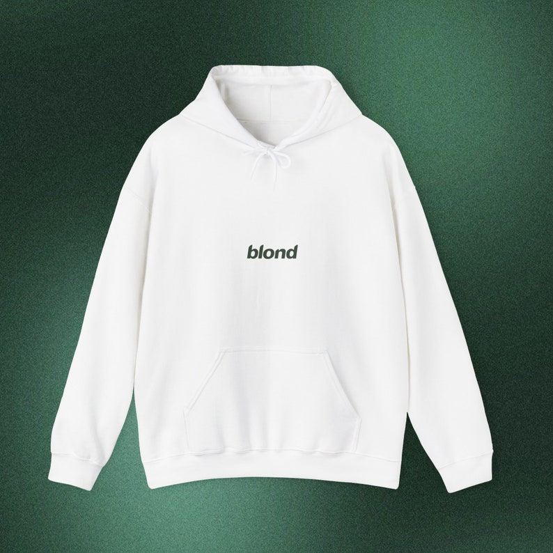 Frank Ocean Blonde Album Cover Print Hoodie, Graphic Back Print Design, Unisex Streetwear - Etsy