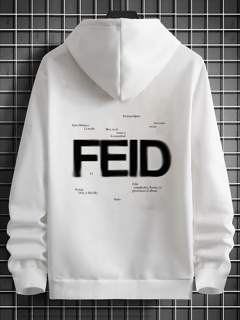 Feid Design in Png, PDF for Ferxxo Tour Merch as T-shirt, Hoodie ...