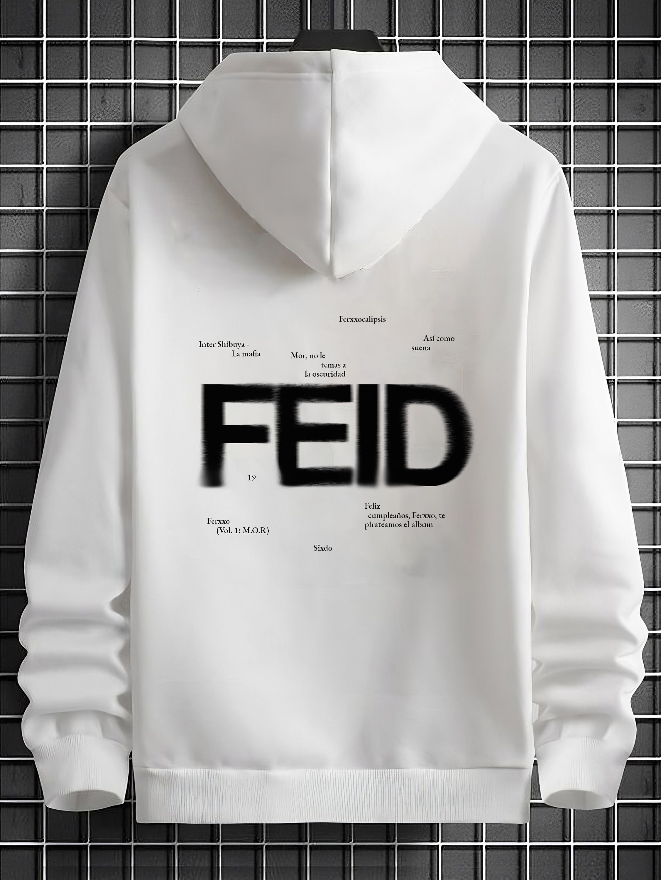Feid Design in Png, PDF for Ferxxo Tour Merch as T-shirt, Hoodie ...