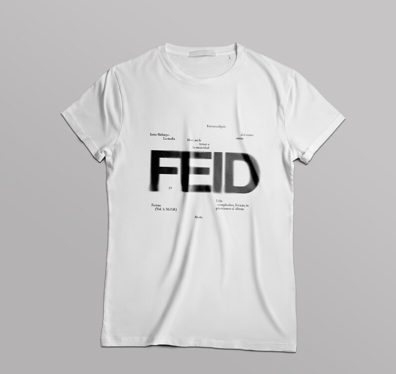 Feid Design in Png, PDF for Ferxxo Tour Merch as T-shirt, Hoodie ...
