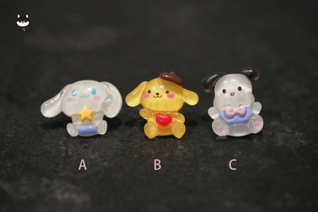 Pompompurin Pochacco Cinnamoroll Body Crocs Charms Glitter Cute Crocs ...