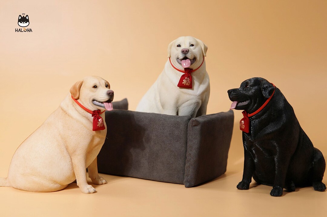 Fat Labrador Dog Table Ornament Car Decoration Dog Lover Gift Dog ...