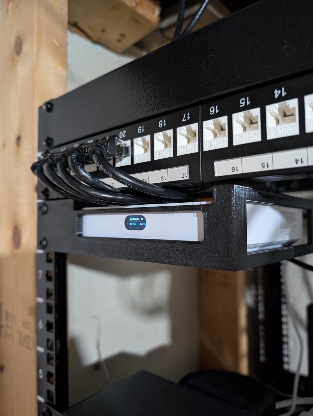 Rack Mount for Ubiquiti Unifi Cloud Gateway Ultra, Gateway Max or Cloud ...