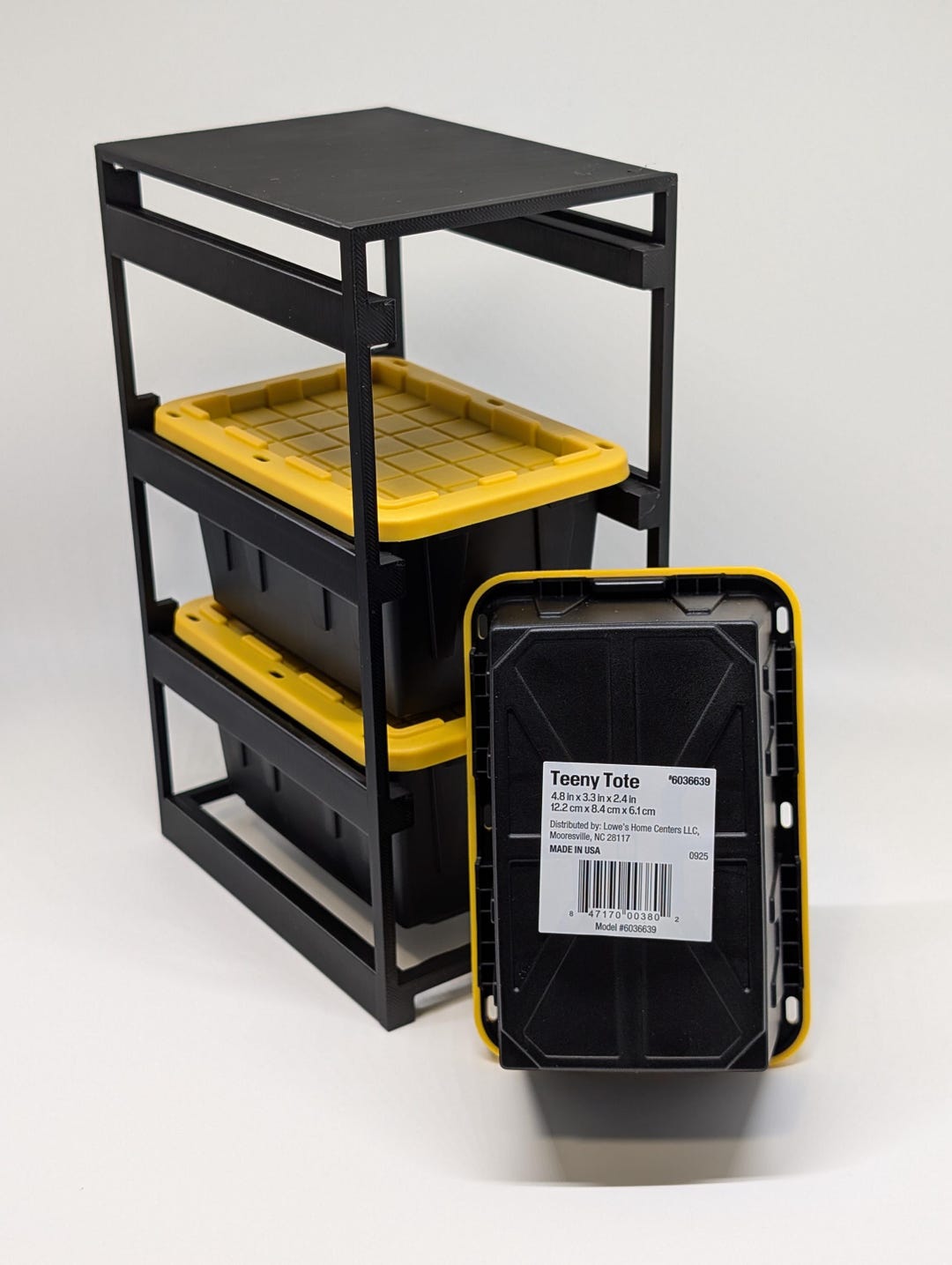 Storage Rack for Lowe's / Member's Mark Teeny Totes 6036639 / 990507680 ...