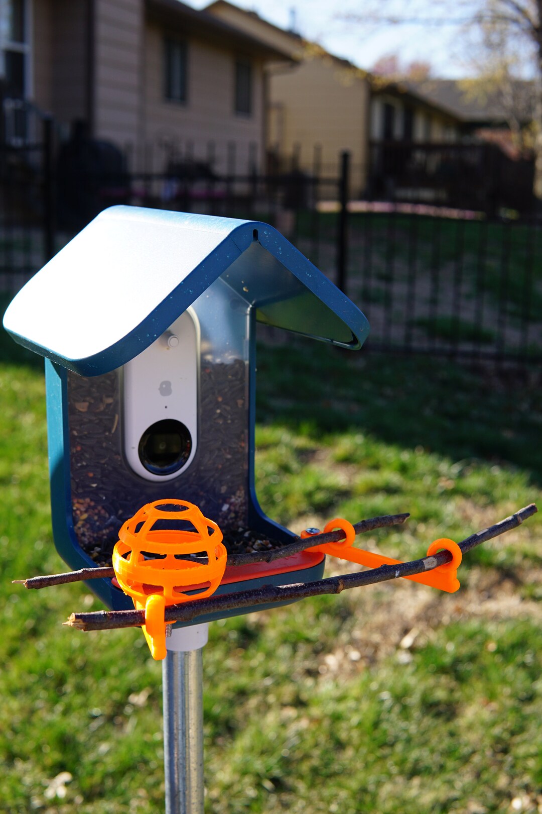 Bird Buddy Stick Perch Arms - Includes Built in Accessory Mount (3rd ...